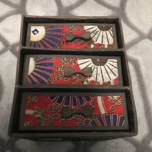 Storage & Organization | Rare Vintage Japanese 3 Drawer Paper Box ...